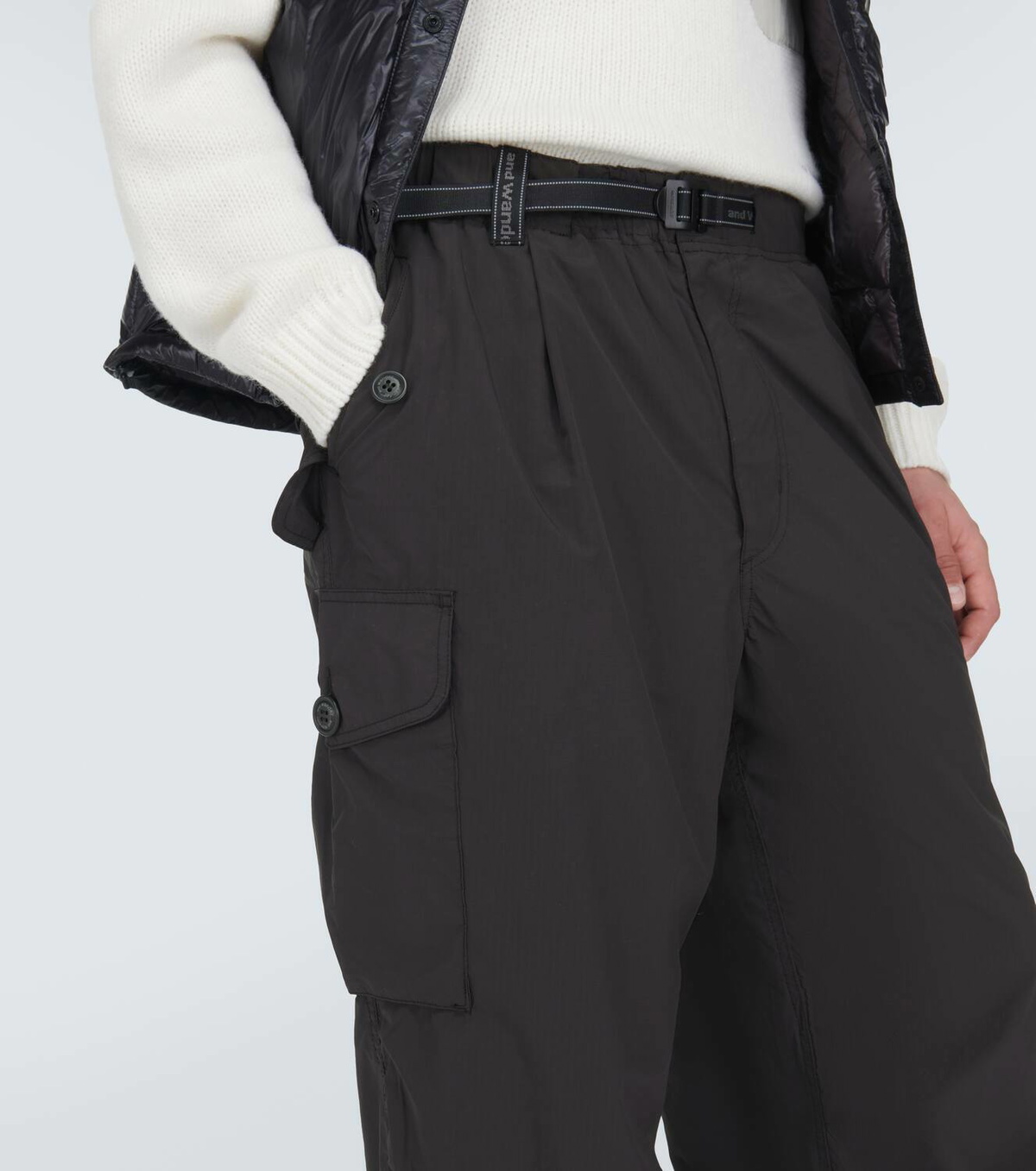 And Wander Oversized cargo pants and Wander
