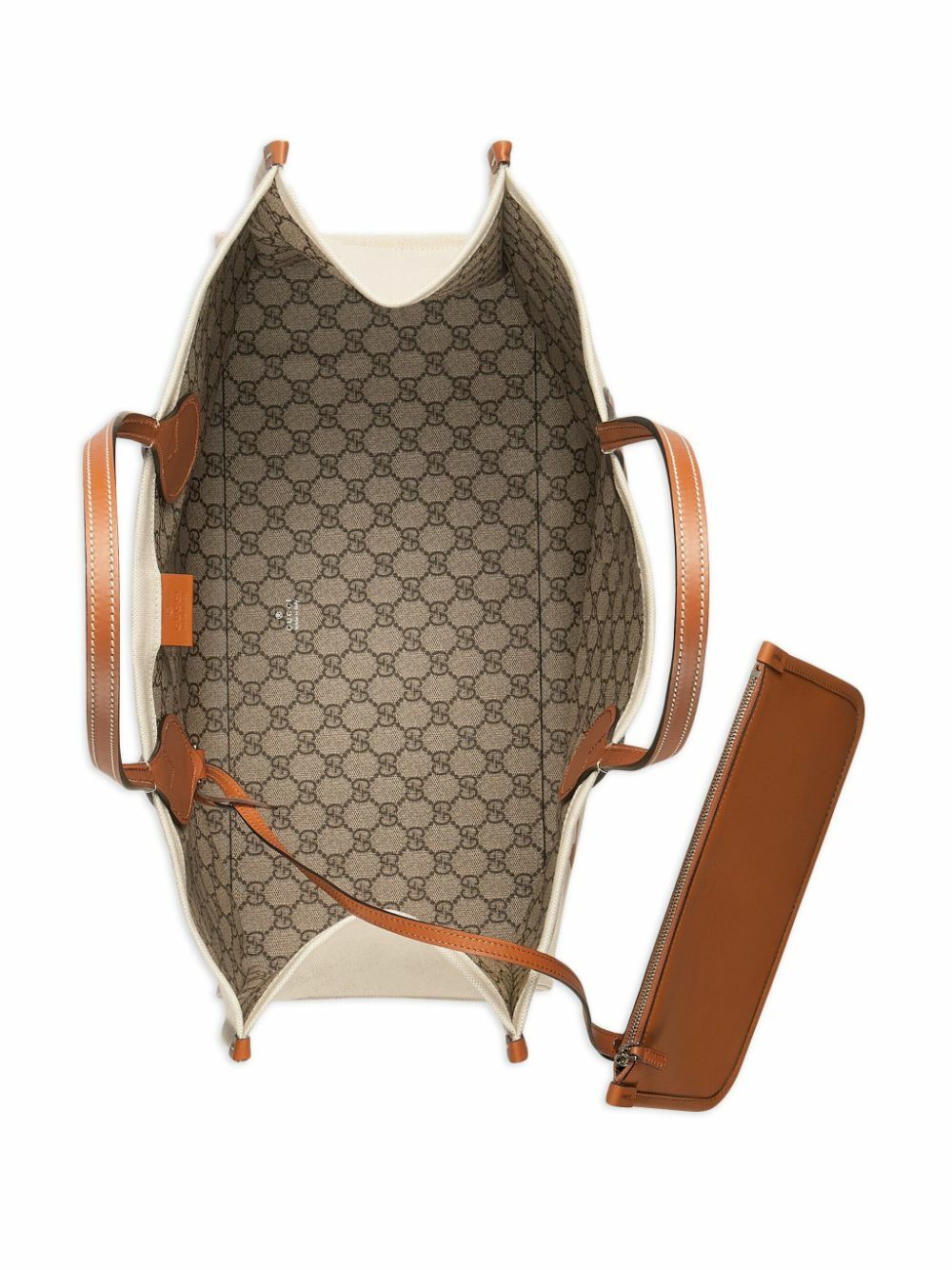 GUCCI - Large Canvas Tote Bag Gucci
