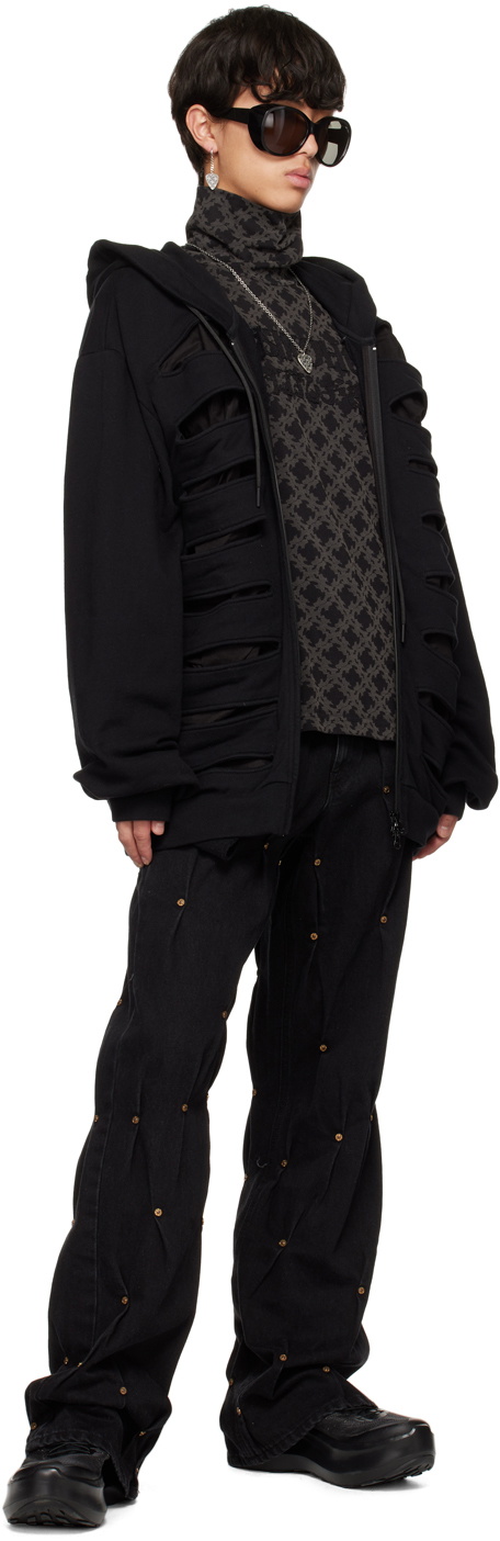 KUSIKOHC SSENSE Exclusive Blue Multi Rivet Jeans KUSIKOHC