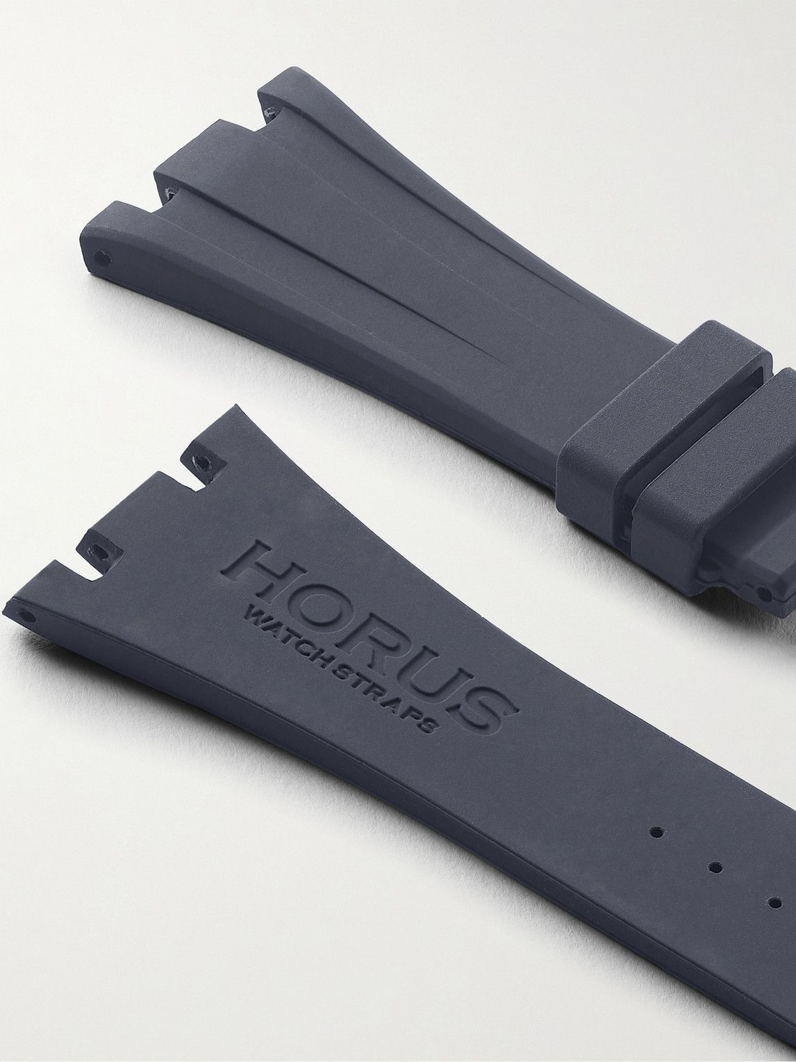 Horus Watch Straps - 20mm Rubber Integrated Watch Strap - Gray