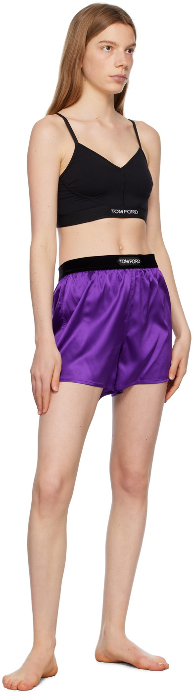 TOM FORD Purple Boxer Shorts TOM FORD
