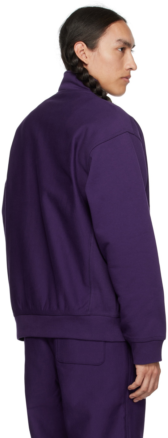Carhartt Work In Progress Purple American Script Sweater Carhartt WIP