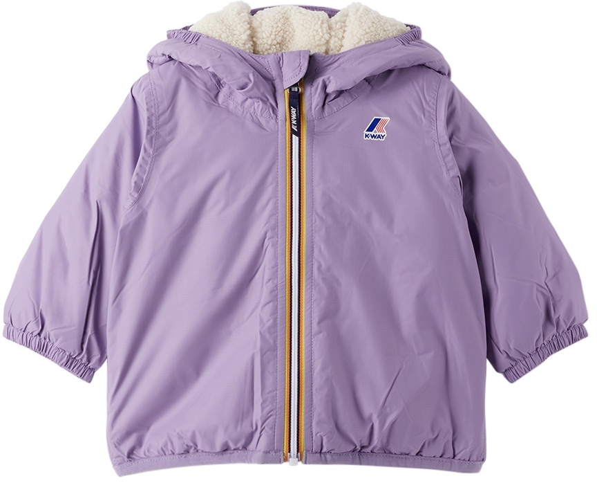 K-Way Baby Purple 3.0 Claudine Orsetto Jacket K-way