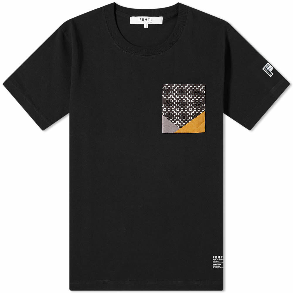 FDMTL Men's Logo T-Shirt in Black FDMTL