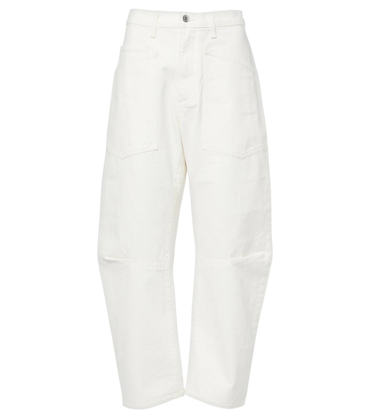 Nili Lotan Shon high-rise barrel-leg jeans Nili Lotan