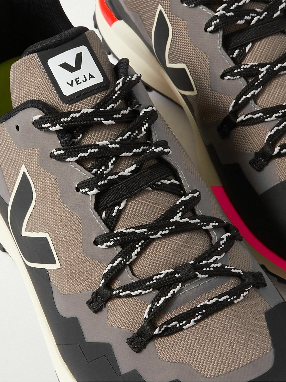 Veja - Fitzroy Rubber-Trimmed Trek-Shell Sneakers - Brown VEJA