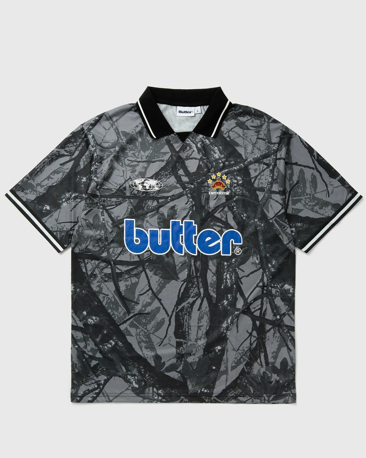 Butter Goods Foliage Camo Jersey Black - Mens - Jerseys Butter Goods