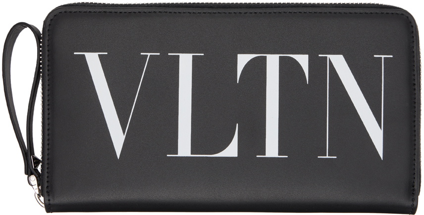 Valentino Garavani Black 'VLTN' Wallet Valentino Garavani