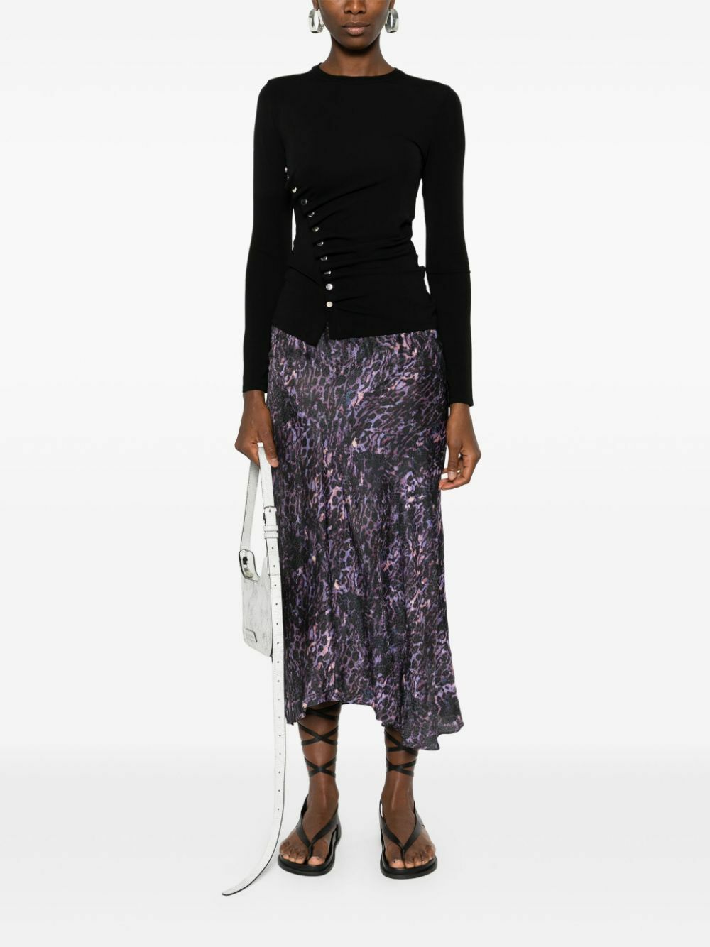 Rabanne Black Studded Top Paco Rabanne