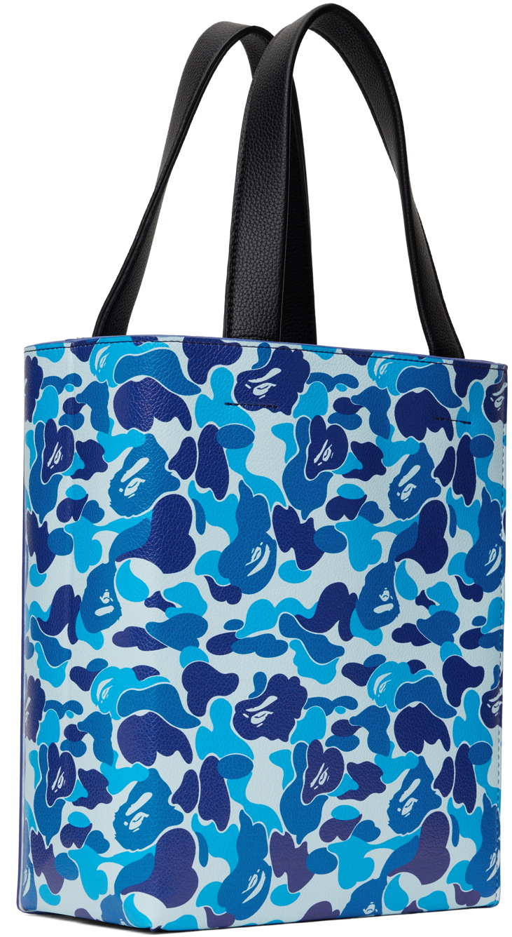 BAPE Blue ABC Camo Tote A Bathing Ape