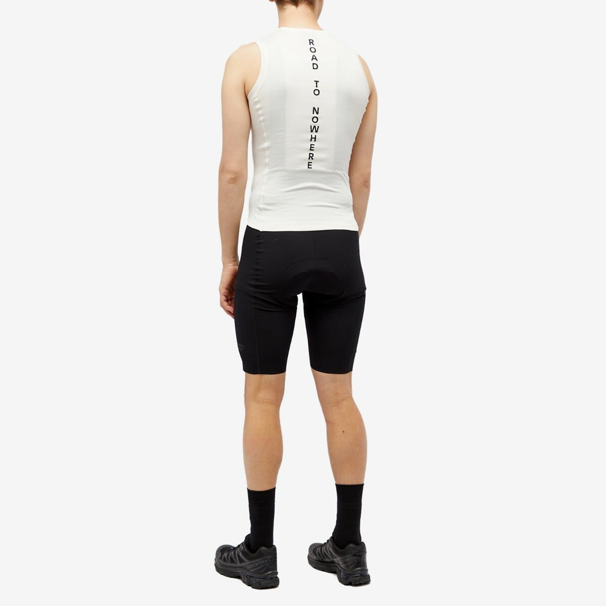 Pas Normal Studios Men's Mid Weight Sleeveless Base Layer in Off White ...