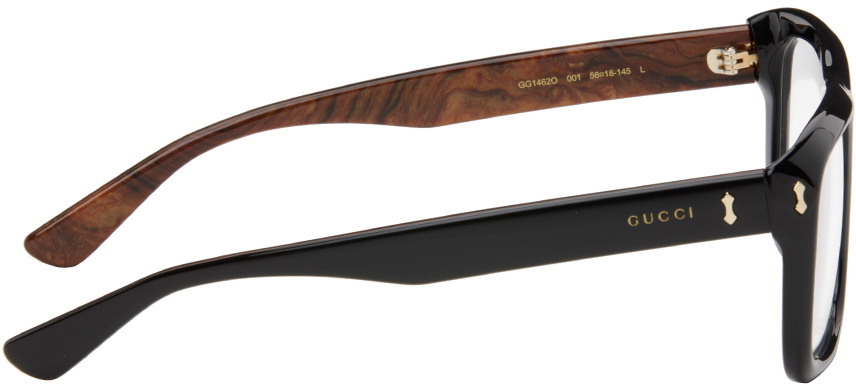 Gucci Black Rectangular Glasses Gucci