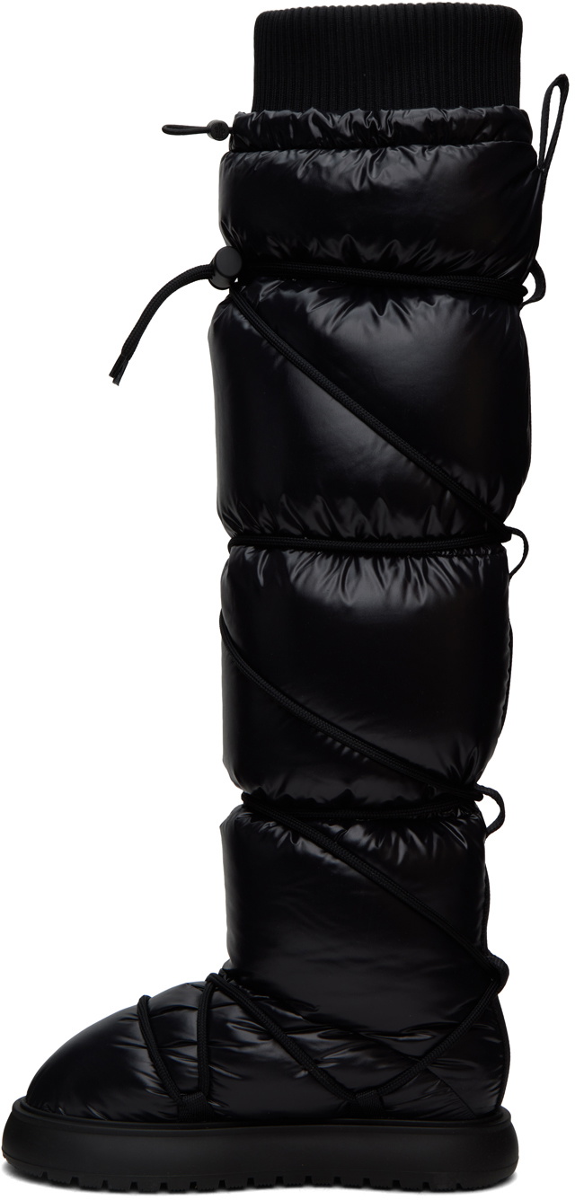 Moncler Black Gaia Pocket Boots Moncler