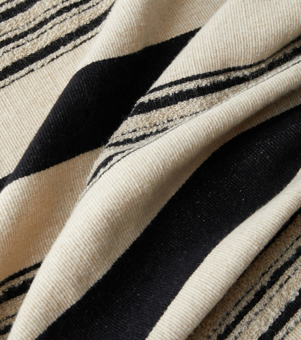 The House of Lyria Amnesia cotton and wool-blend throw The House of Lyria
