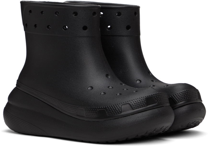 Crocs Black Crush Boots Crocs