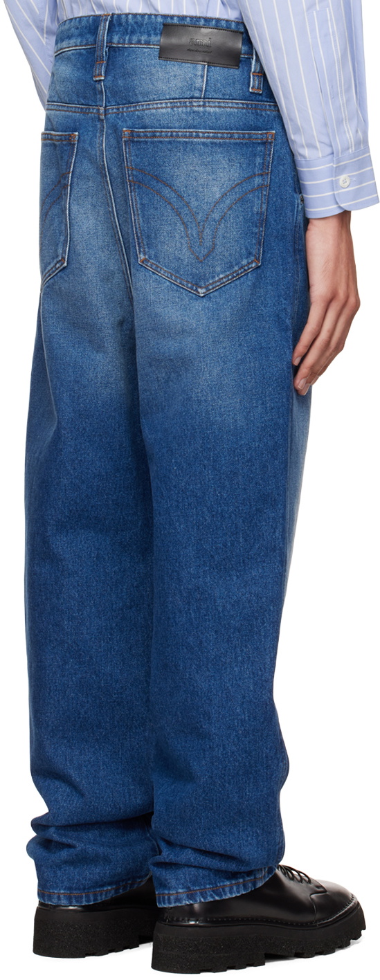 AMI Alexandre Mattiussi Blue Alex Jeans AMI Alexandre Mattiussi