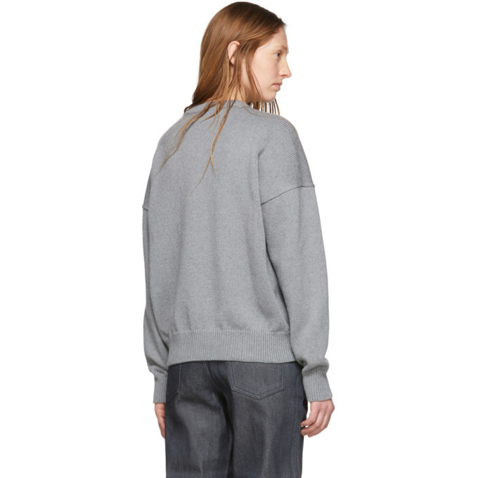 Loewe Grey Stitch Sweater Loewe