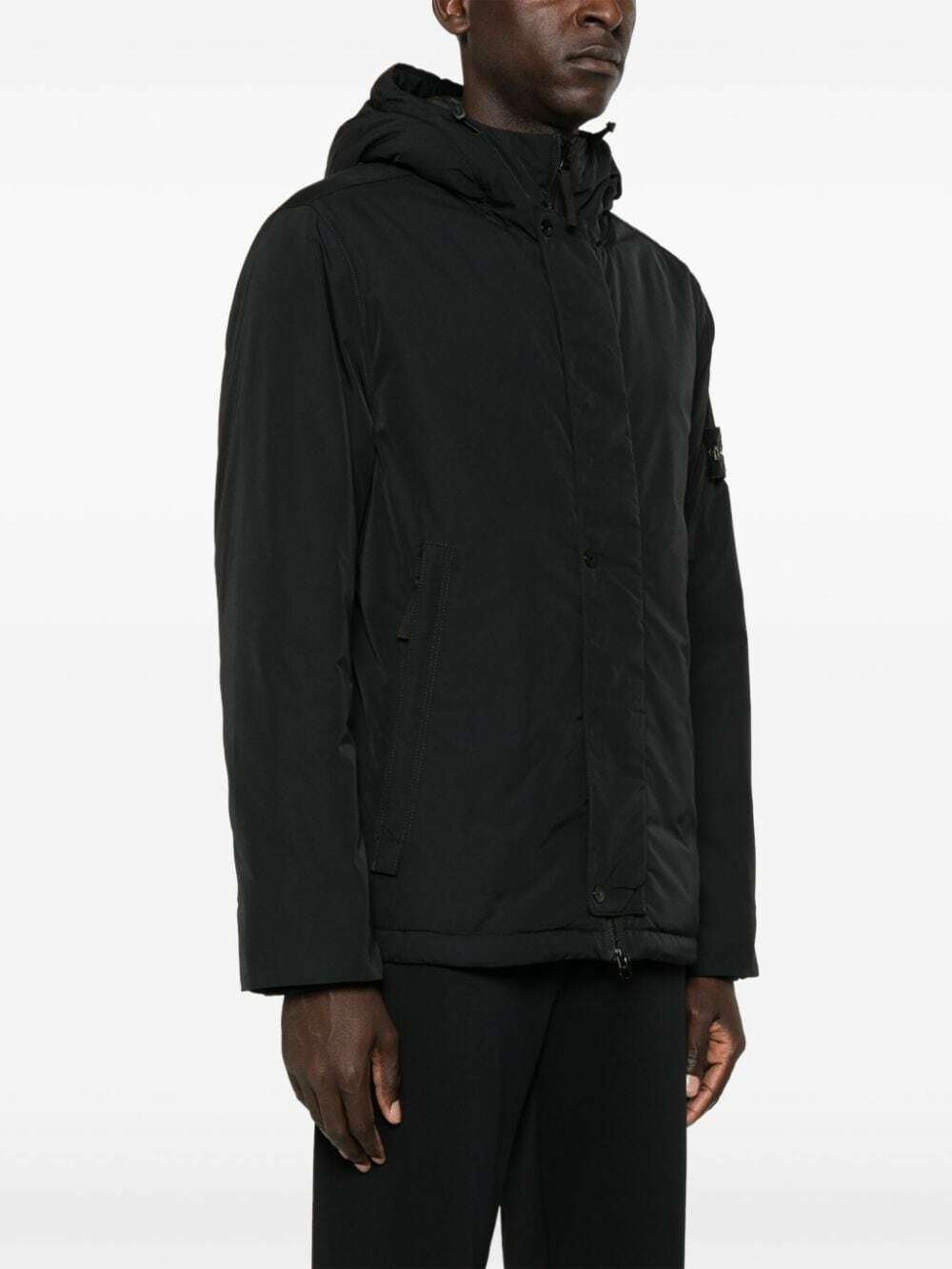 STONE ISLAND - Nylon Down Jacket Stone Island