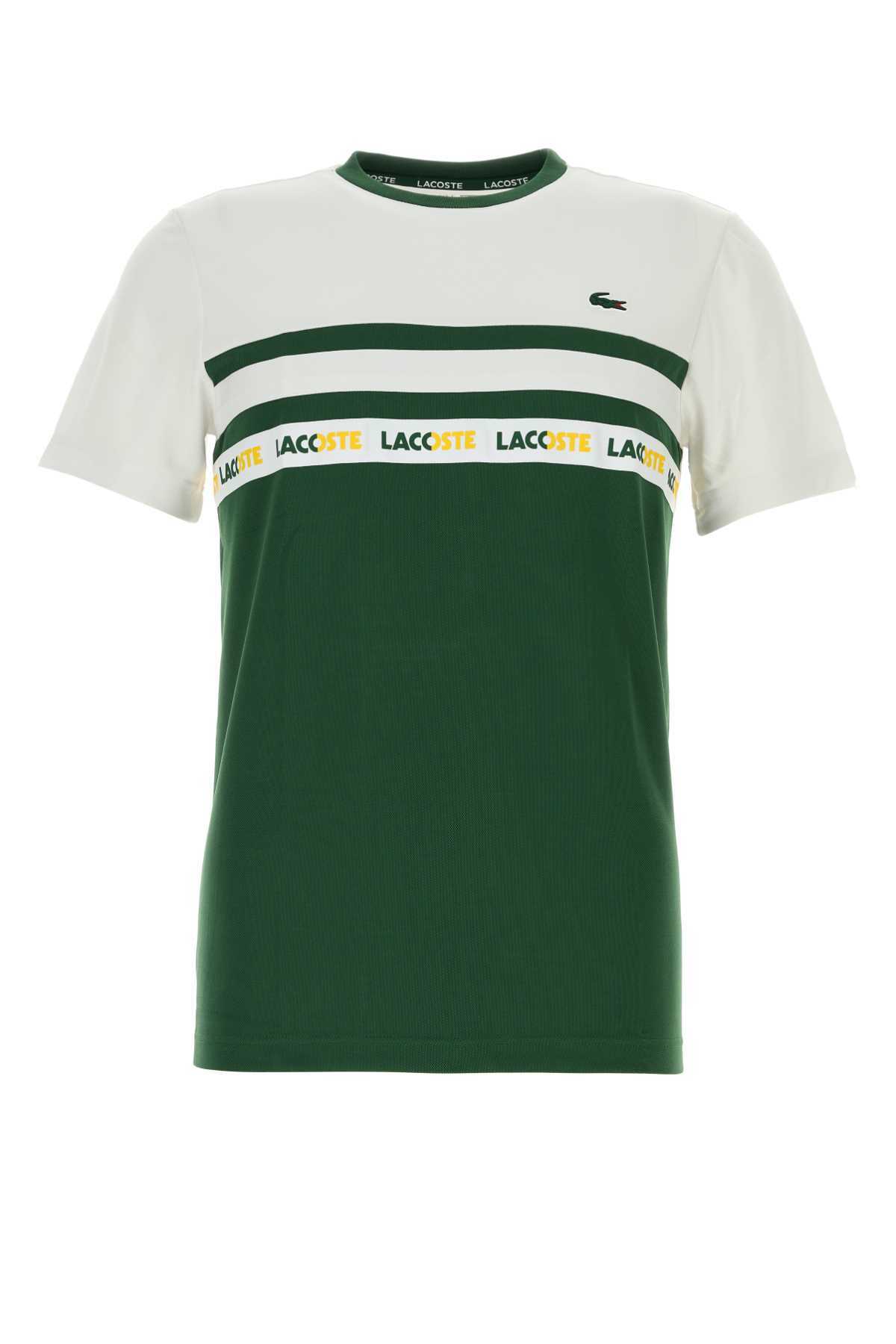 Lacoste Two-tone Polyester T-shirt Lacoste