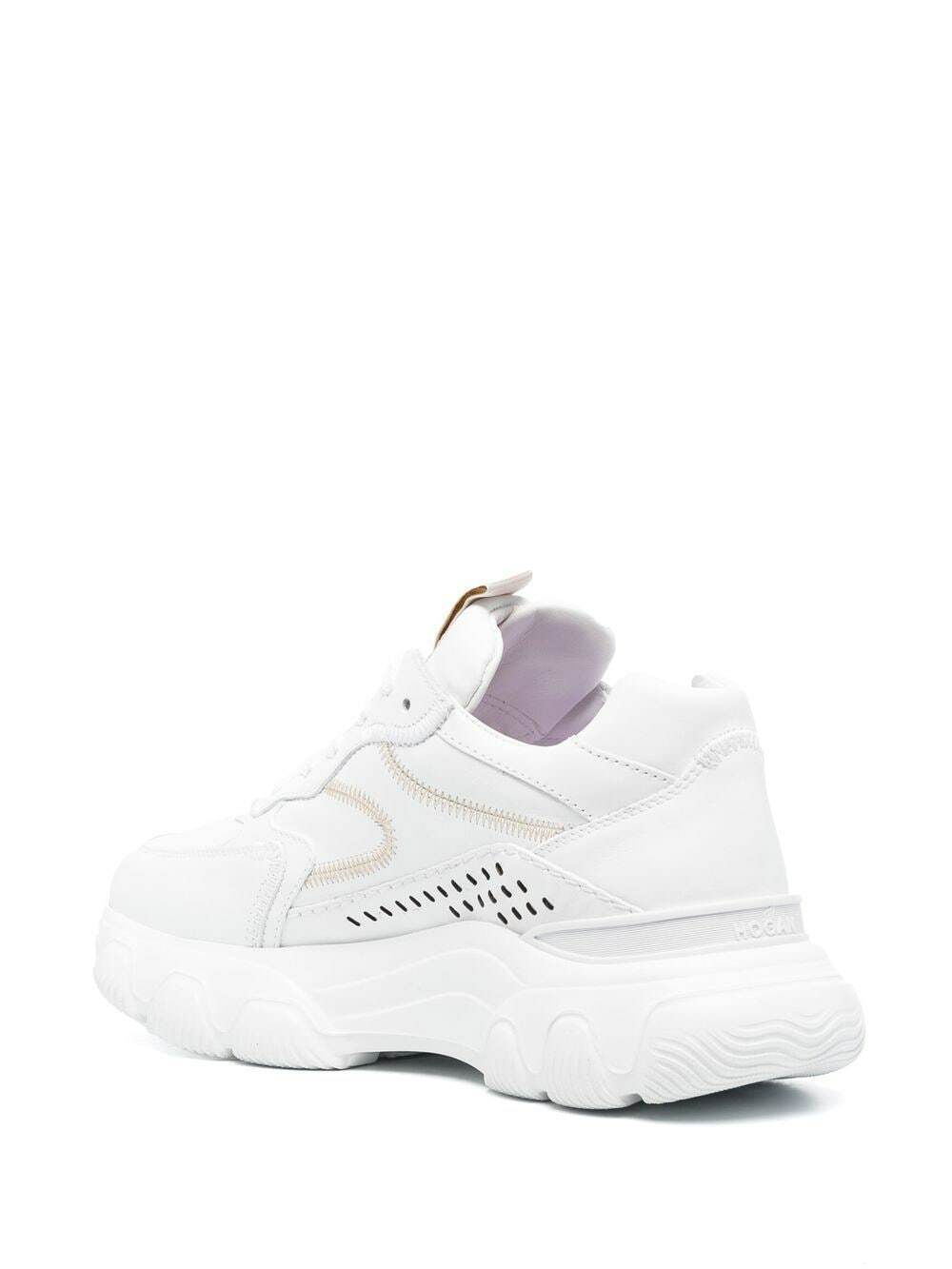 HOGAN - Hyperactive Leather Sneakers Hogan