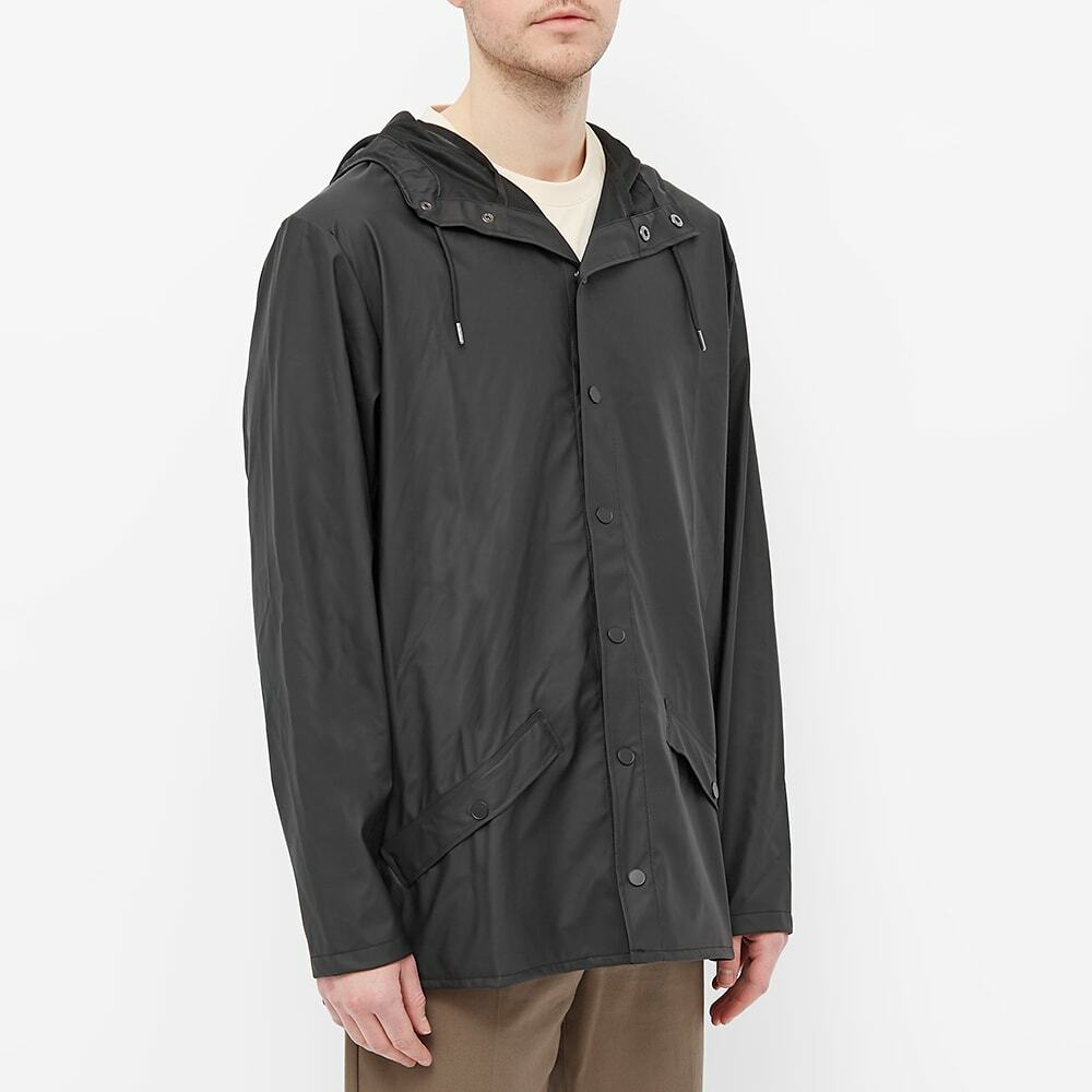 RAINS Men's Classic Jacket in Black Rains