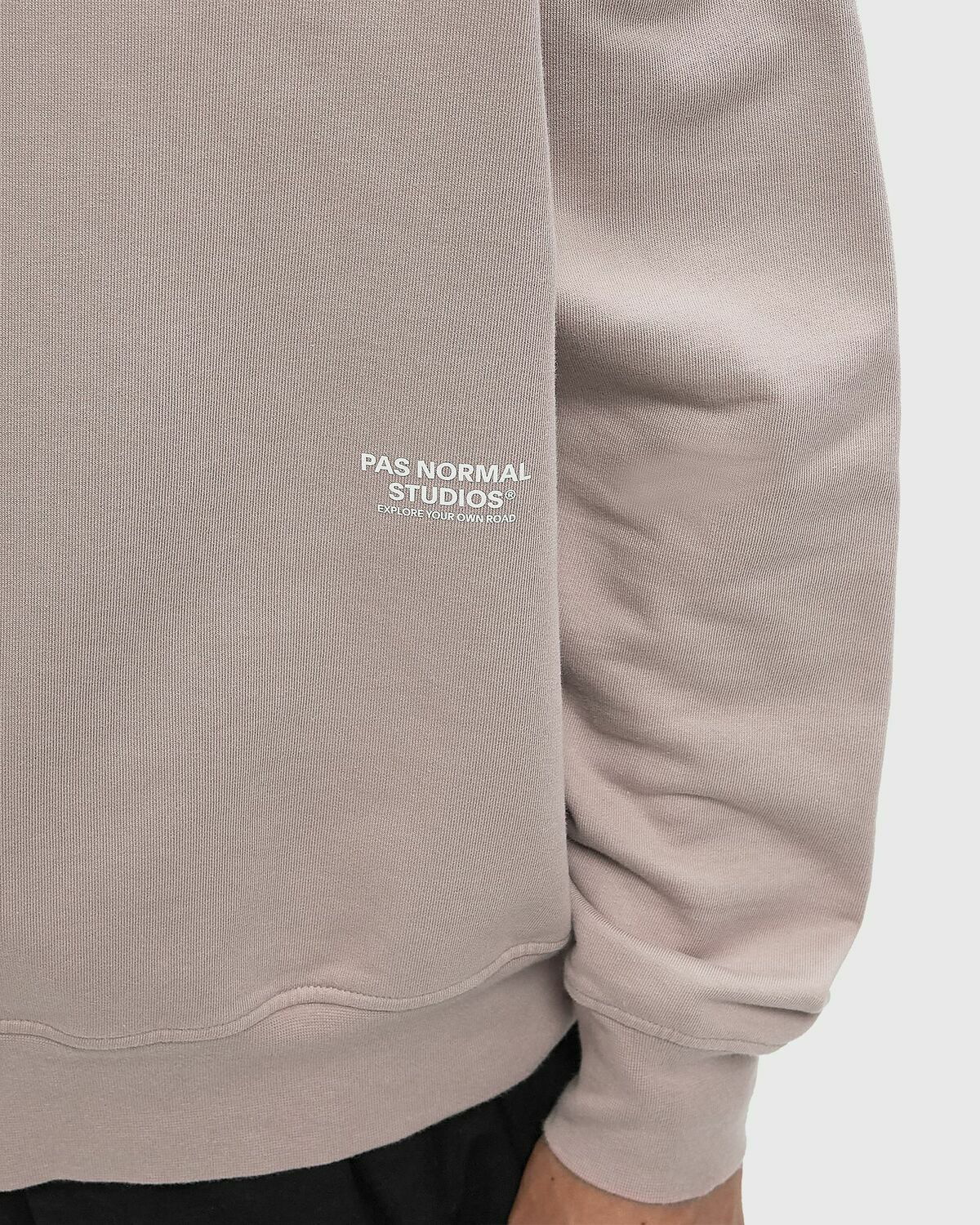 Pas Normal Studios Off-Race Sweatshirt Grey Men Pas Normal Studios