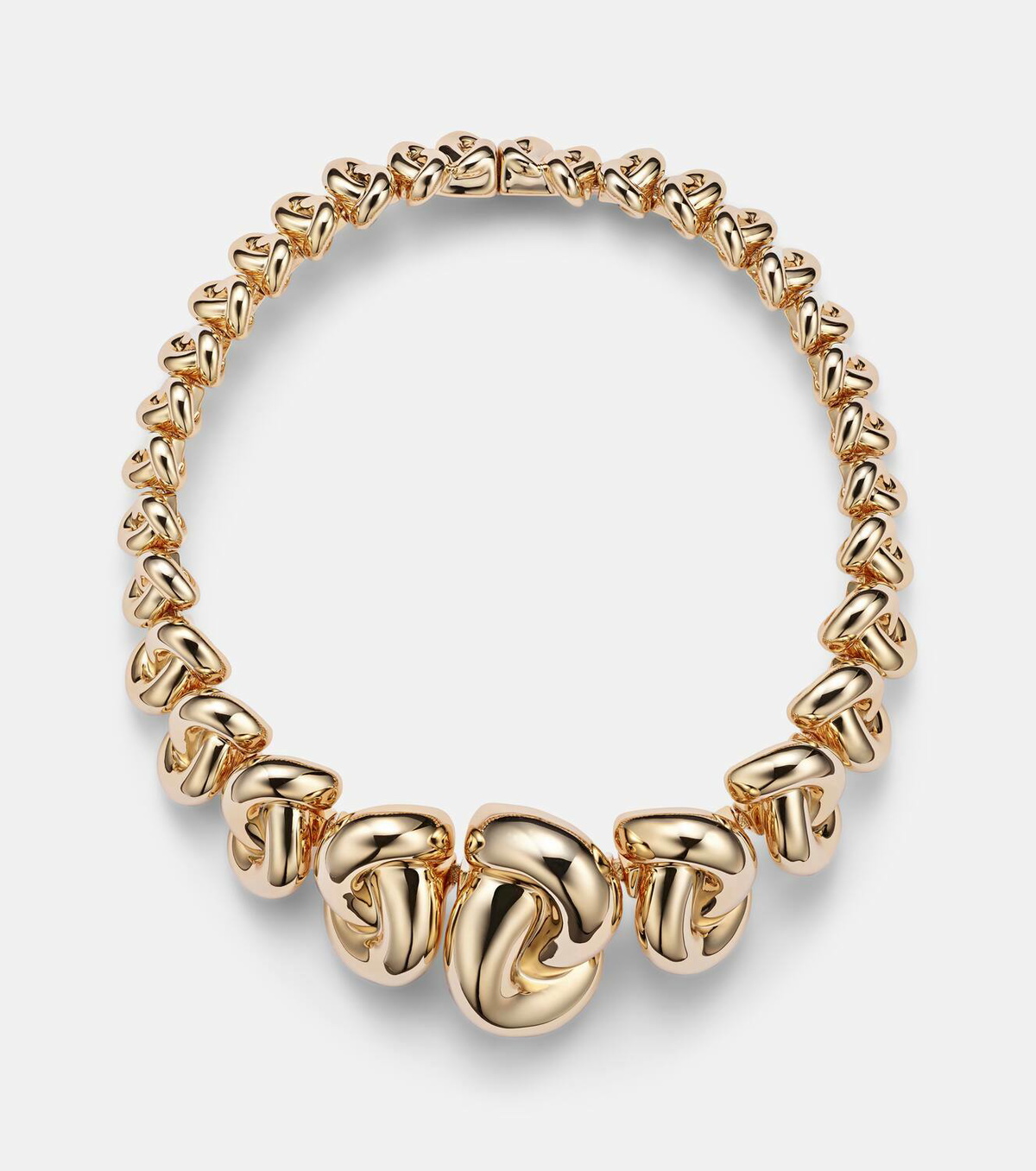 Jennifer Fisher Multi Knot 10kt gold necklace Jennifer Fisher