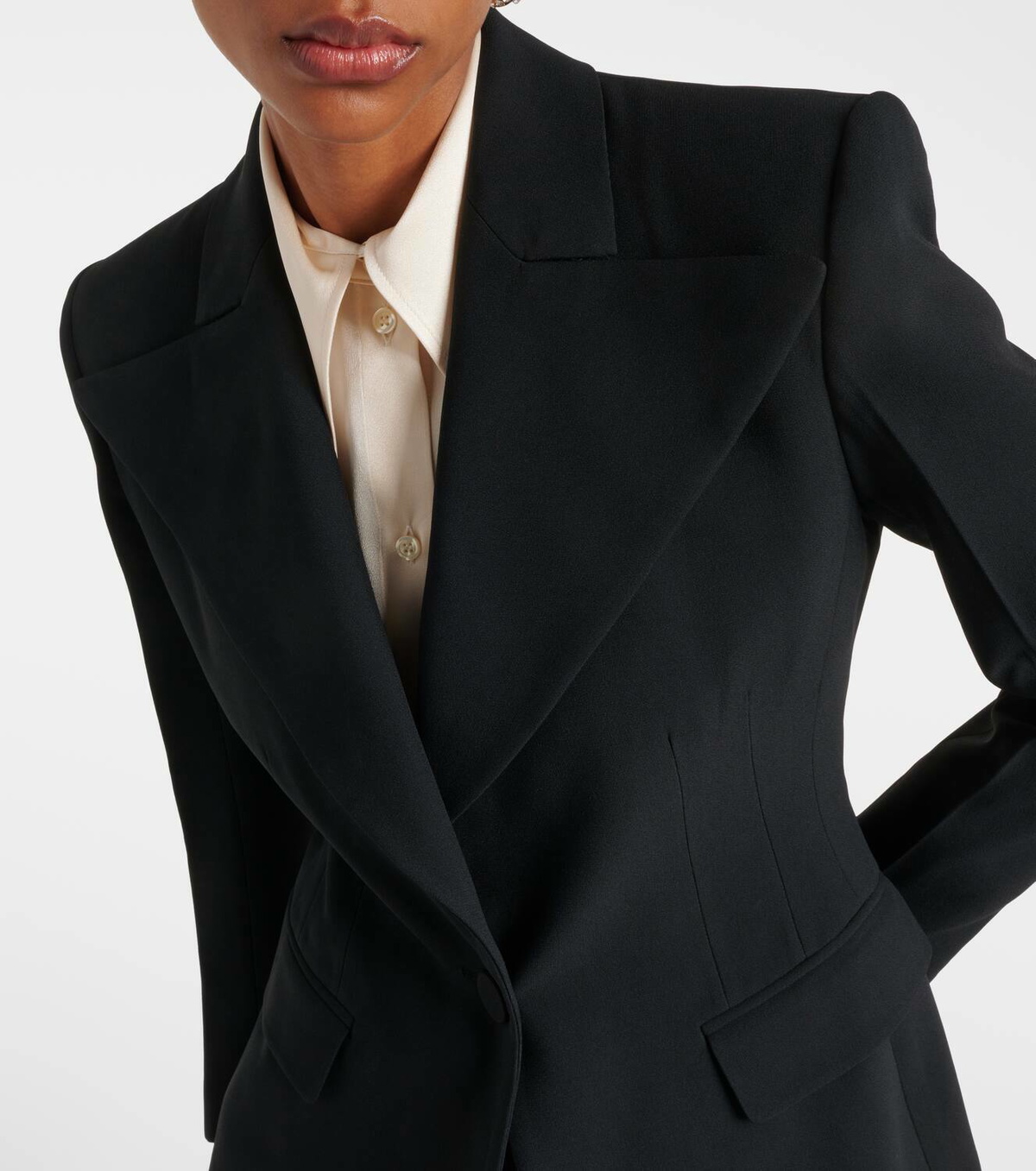 Nina Ricci Single-breasted cady blazer Nina Ricci