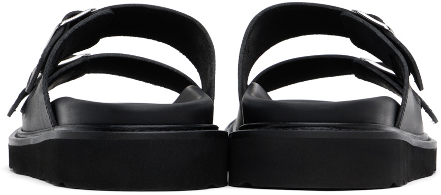 Kenzo Black Kenzo Paris 'KENZO Matto' Sandals Kenzo