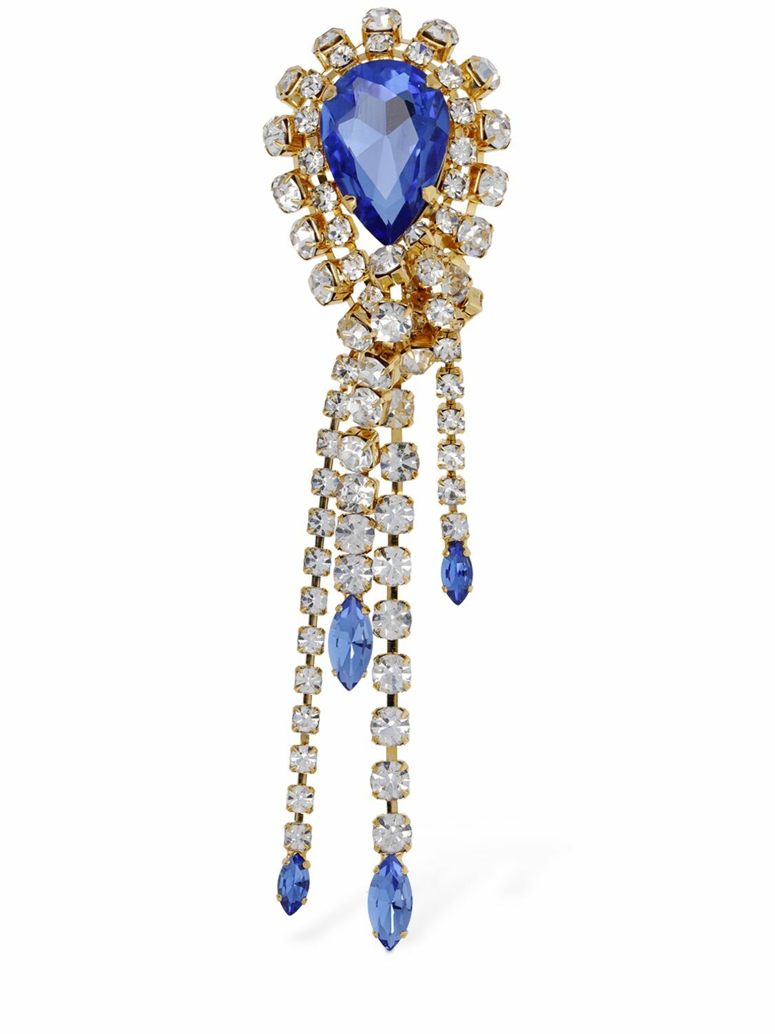 BALMAIN - Crystal Long Brooch Balmain