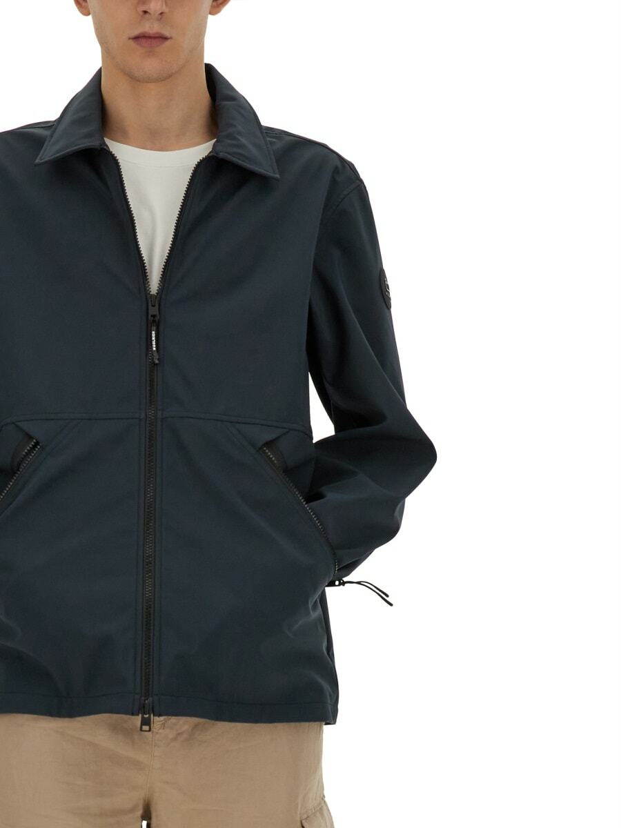 Woolrich Jacket With Logo Woolrich