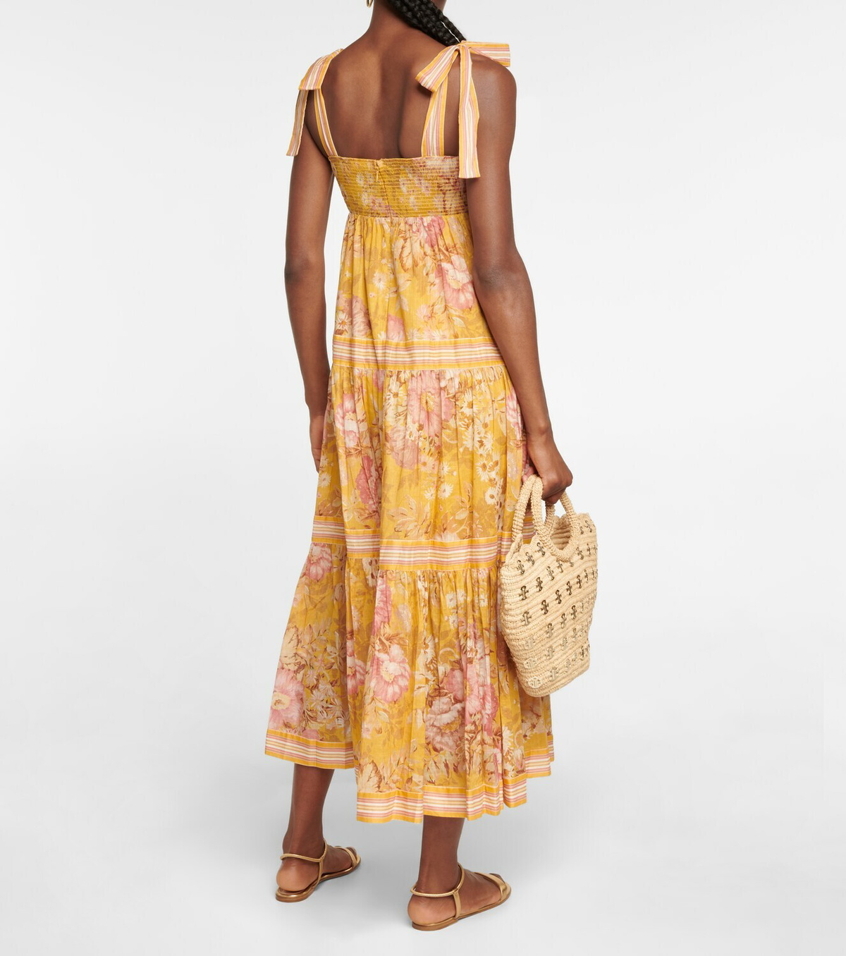 Zimmermann - Floral cotton maxi dress Zimmermann