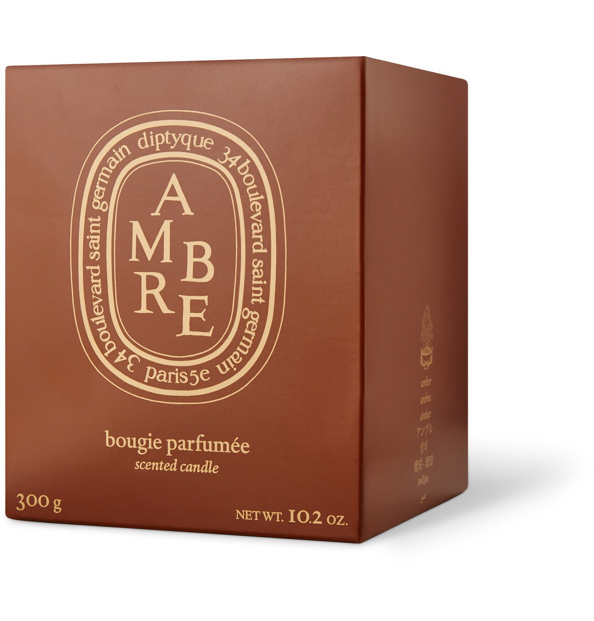 Diptyque - Brown Amber Scented Candle, 300g - Red Diptyque