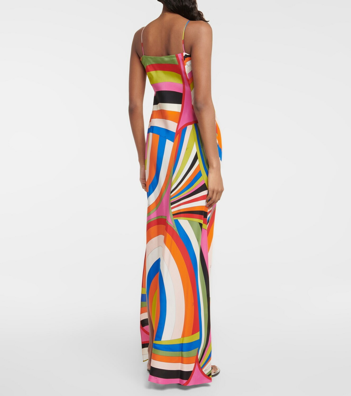 Pucci - Iride-print silk maxi dress Emilio Pucci