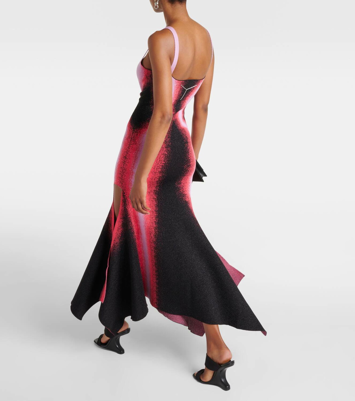 Y/Project Printed knit maxi dress Y/Project