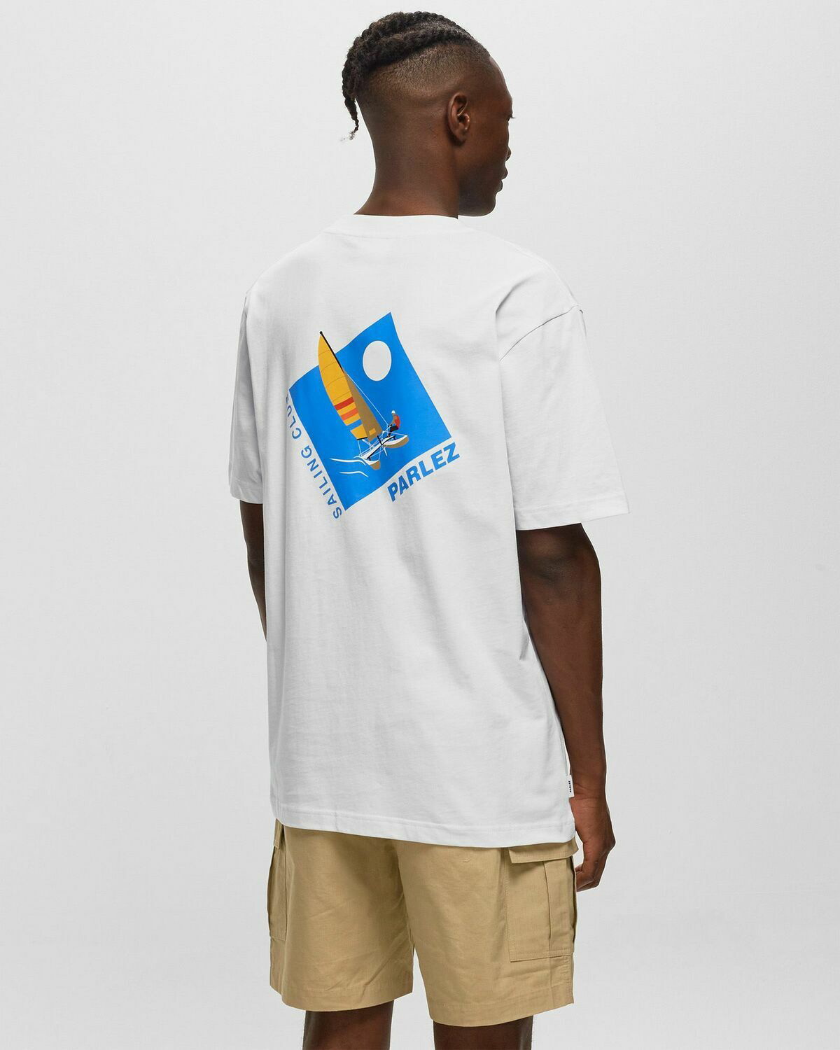 Parlez Heel Tee White Shortsleeves Parlez