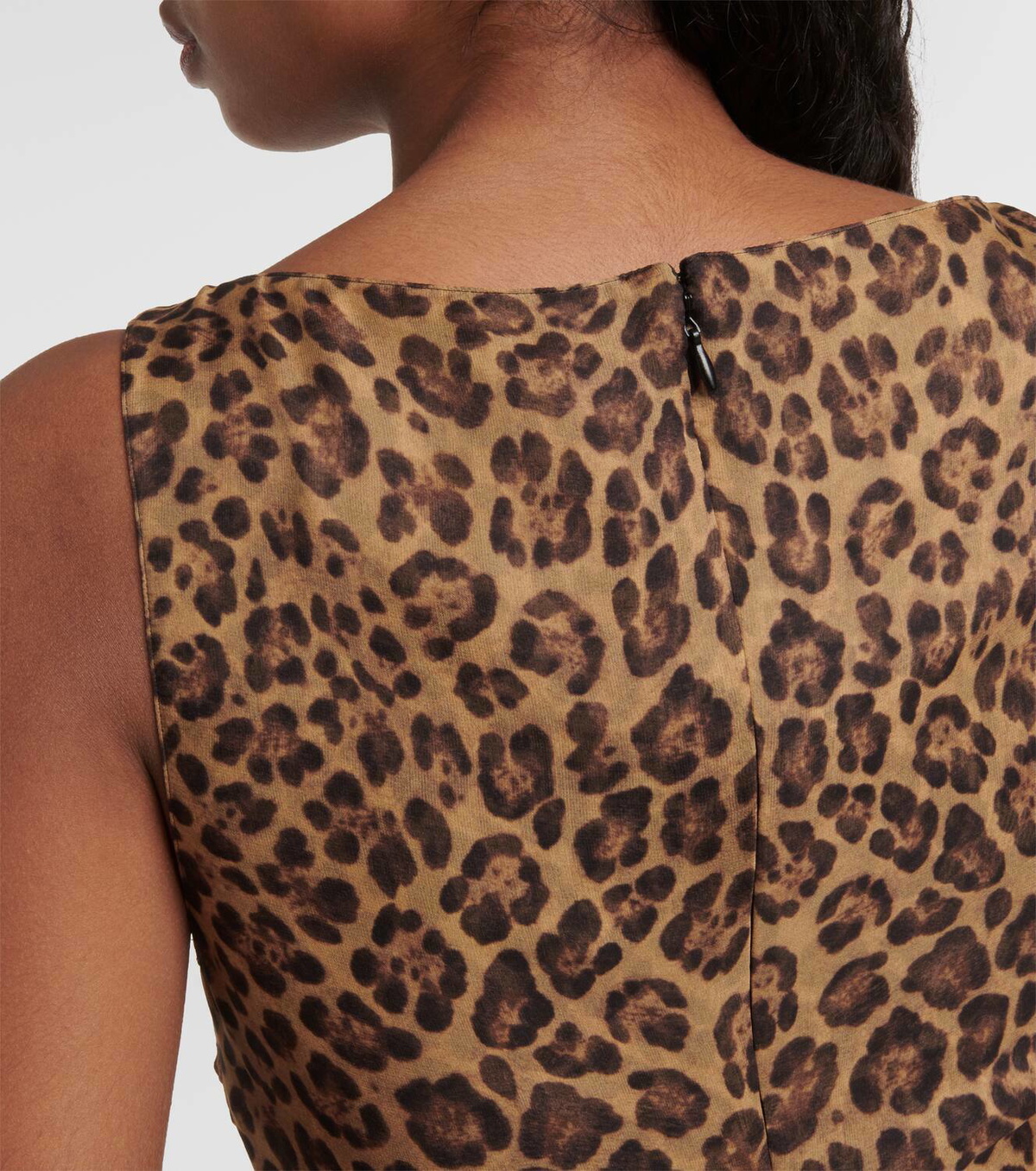 Valentino Leopard-print silk gown Valentino