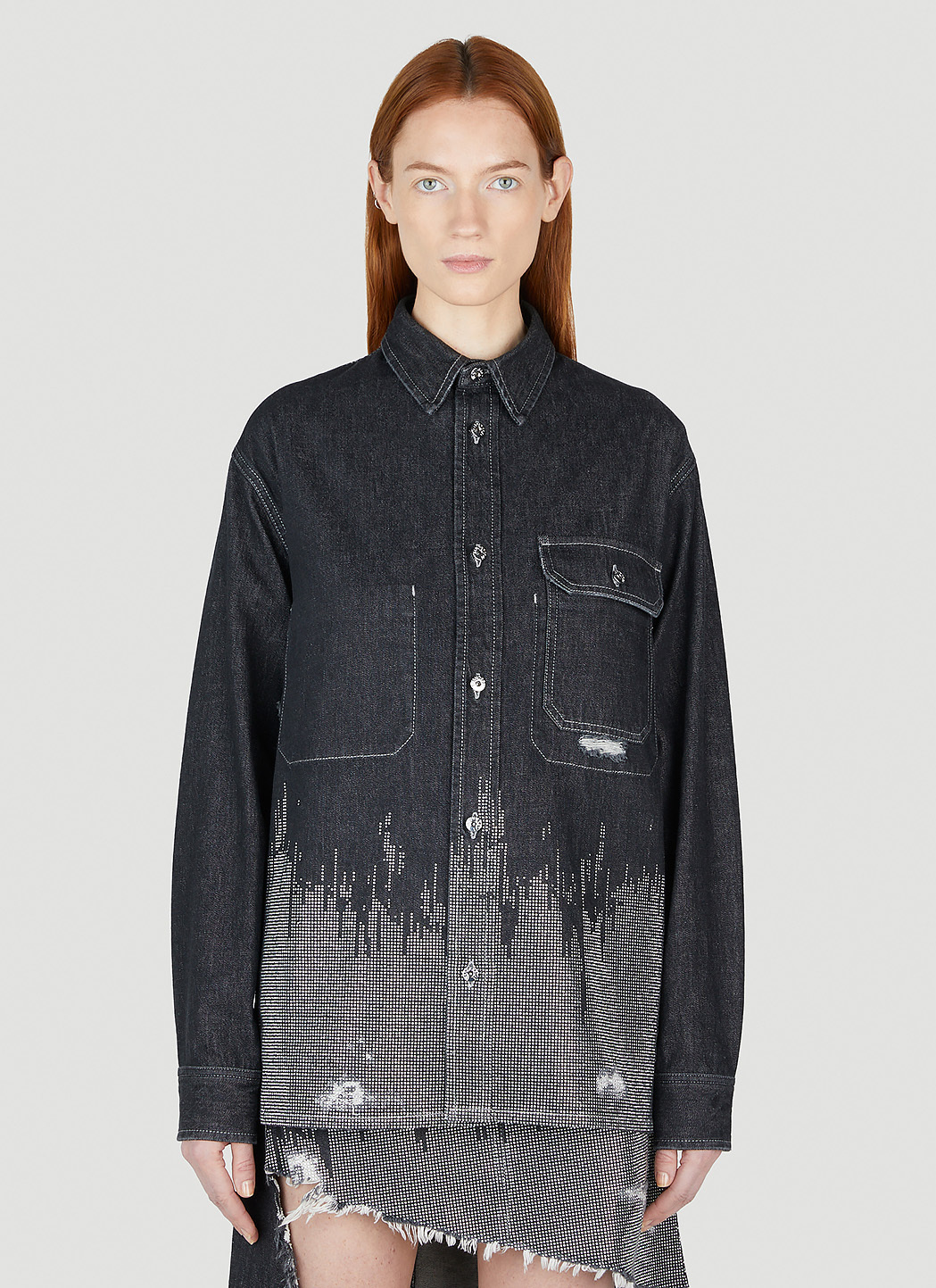 JW Anderson Studded Workwear Shirt JW Anderson