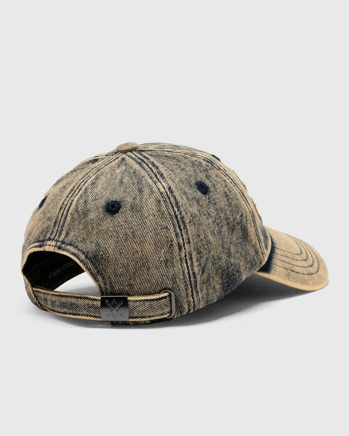 Daily Paper Dias arch stack denim cap Brown Men Daily Paper