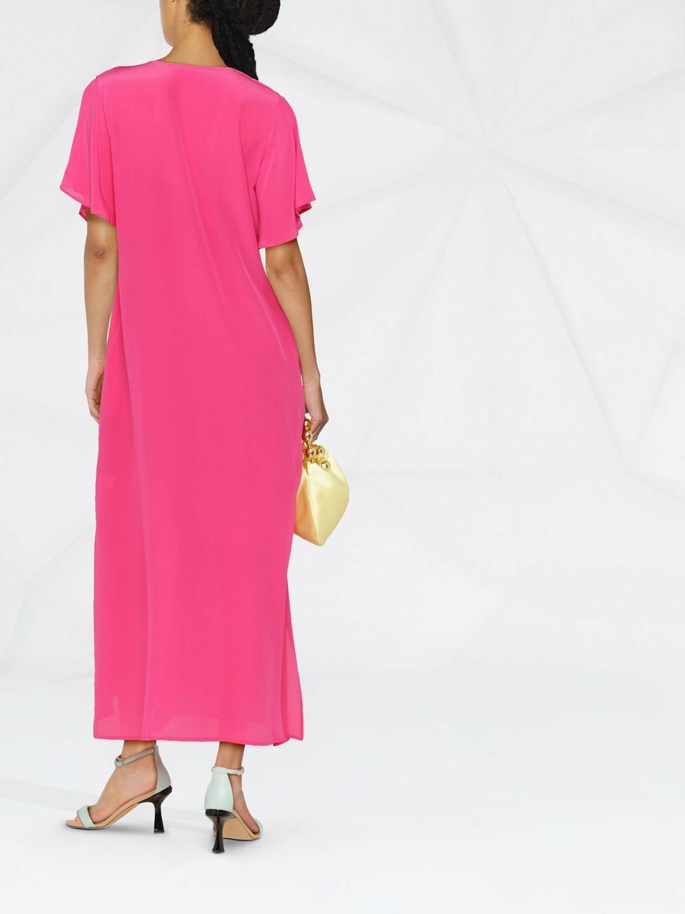 GOLDHAWK - Dress With Rouches Goldhawk