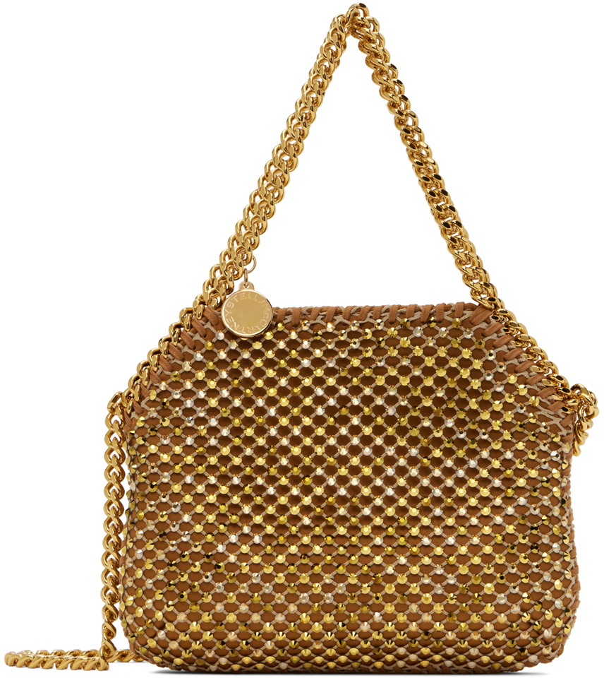 Stella McCartney Gold Mini Falabella Bag Stella McCartney
