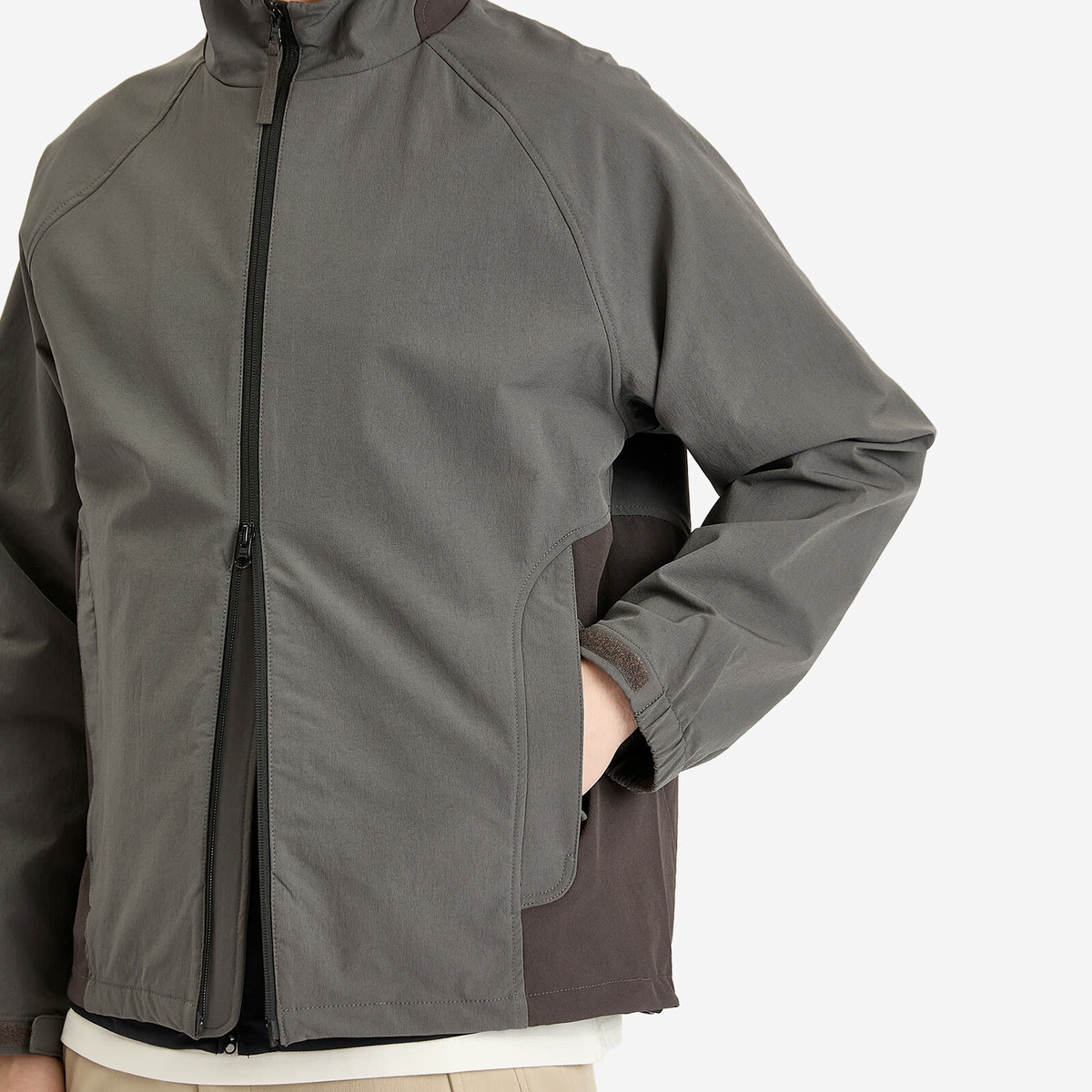 Hiking Patrol Men's Lightweight Soft Shell Jacket in Dark Grey Hiking ...