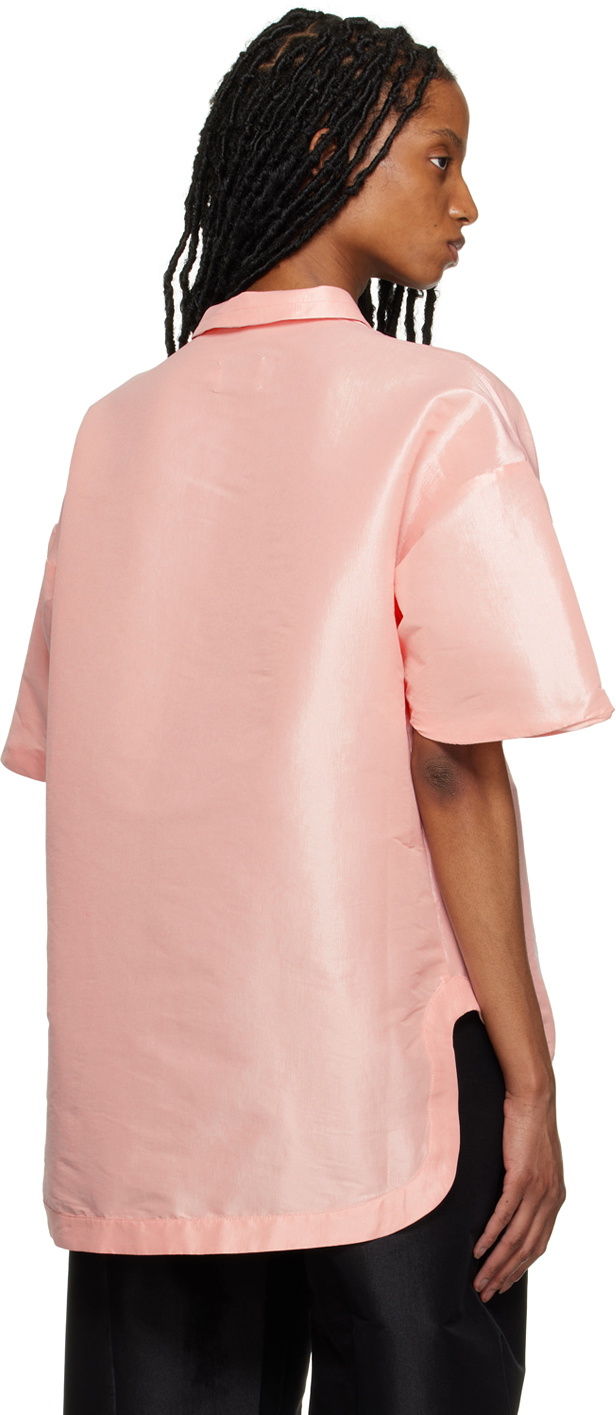 Kika Vargas SSENSE Exclusive Pink Steffi Shirt Kika Vargas