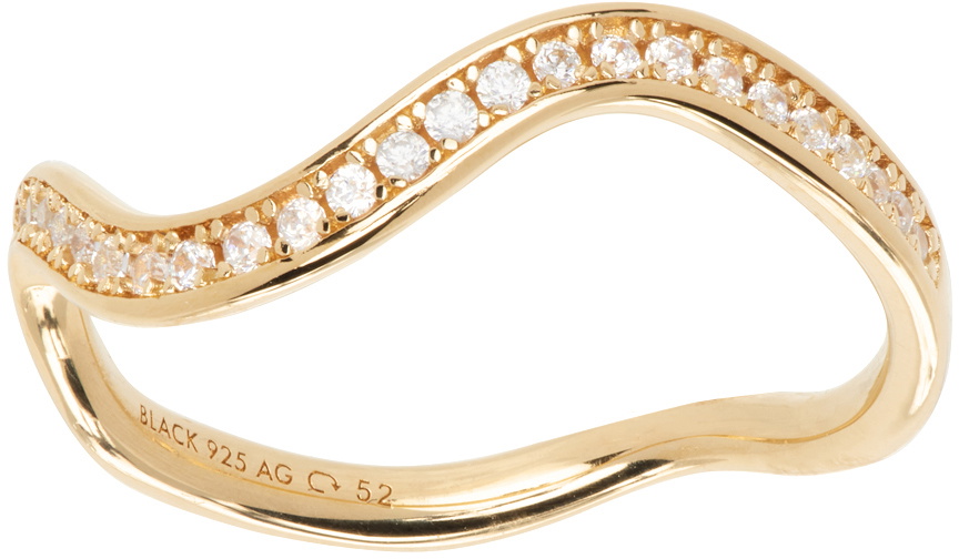 Maria Black Gold Rose Ring Maria Black