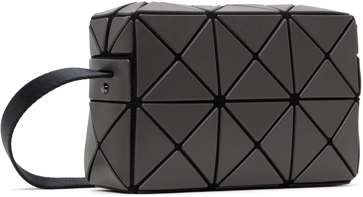 BAO BAO ISSEY MIYAKE Gray Cuboid Bag Bao Bao Issey Miyake