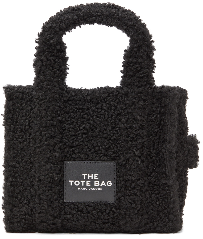Marc Jacobs Black Mini Teddy 'The Tote Bag' Tote Marc Jacobs