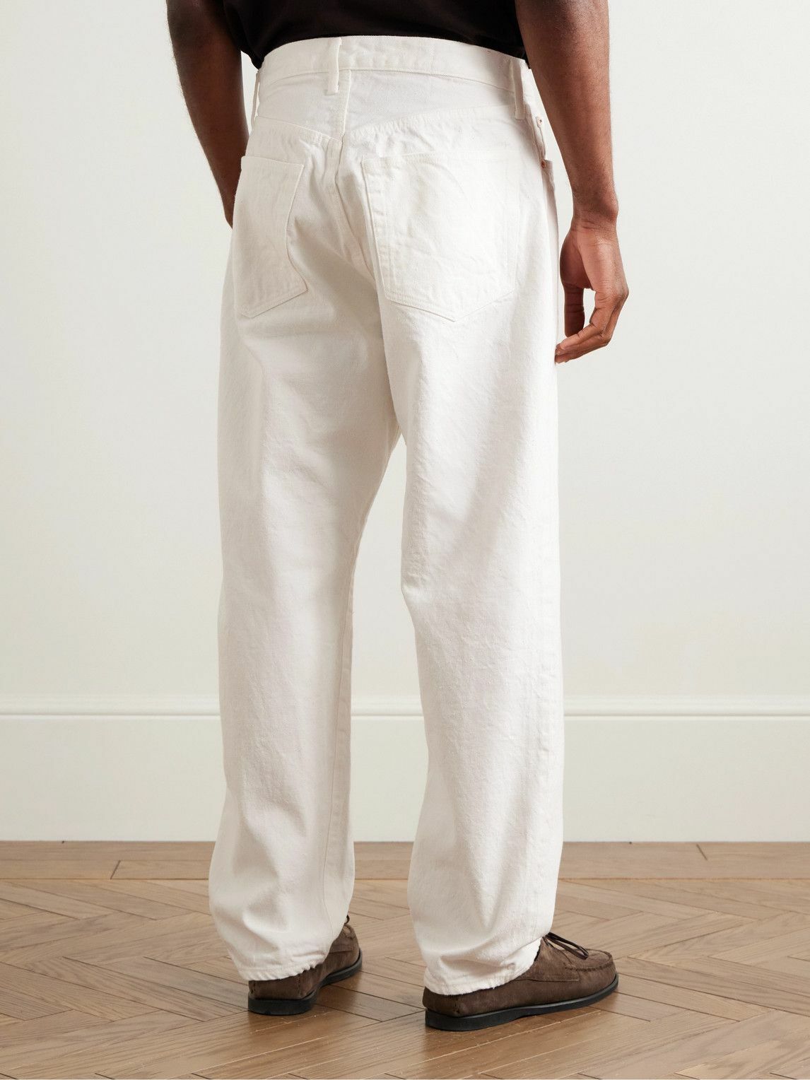 Kaptain Sunshine - Straight-Leg Jeans - White Kaptain Sunshine