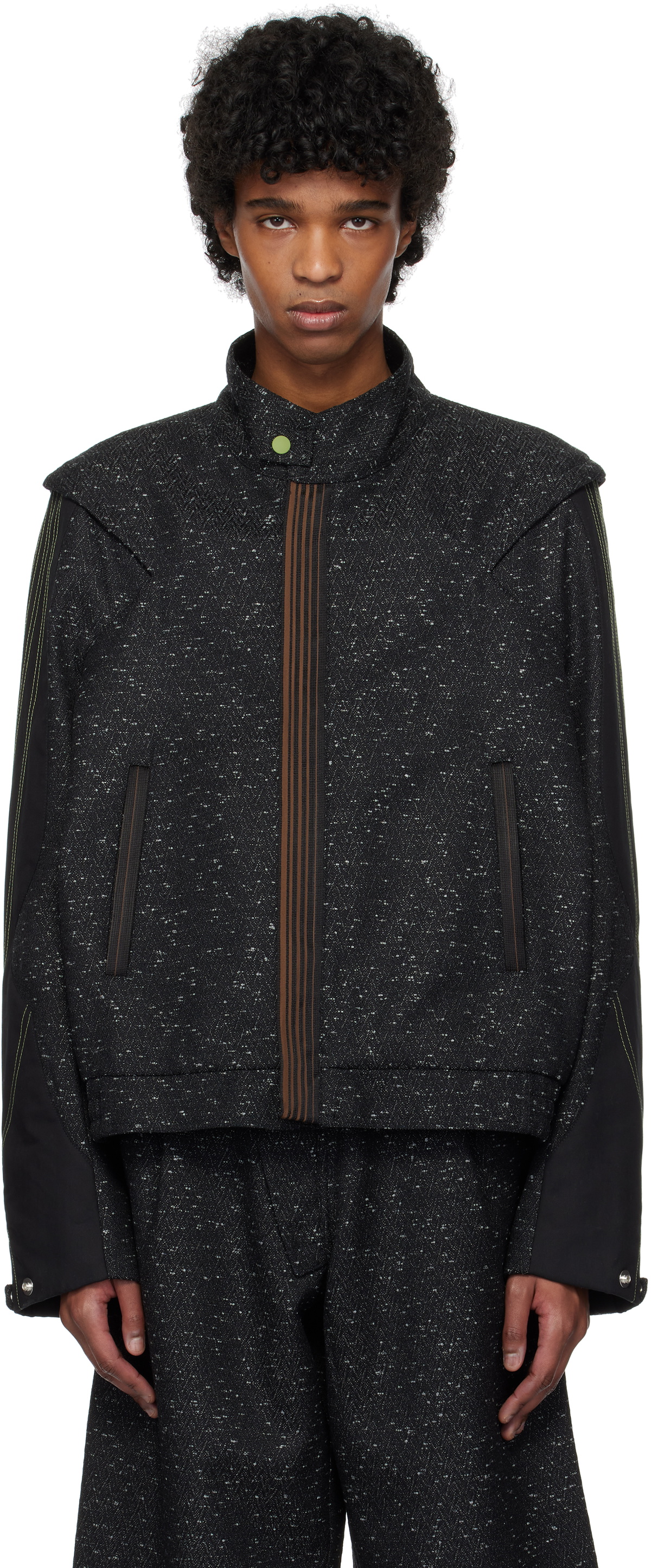 Kiko Kostadinov Black Solix Jacket Kiko Kostadinov