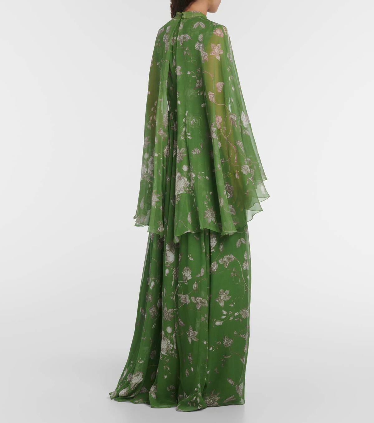Erdem Floral silk maxi gown Erdem