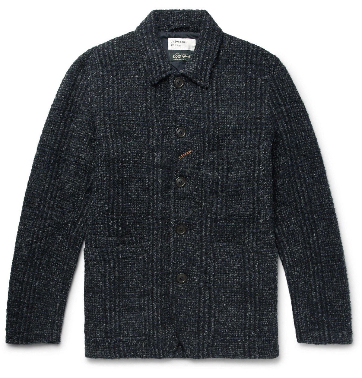 Universal Works - Tweed Jacket - Blue Universal Works